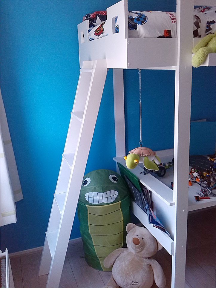 Hoogslaper met bureau Wolf door Bernard