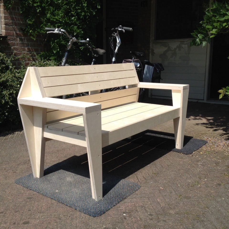Tuin bankje Turbón door Chris